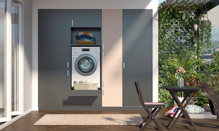 Balcony Laundry Room Design Ideas For Your Home | DesignCafe