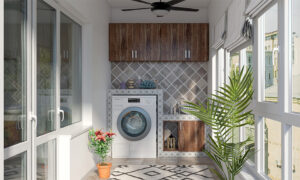 Balcony Laundry Room Design Ideas For Your Home | DesignCafe