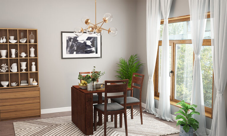 Foldable Dining Table Designs For Your Home | Design Cafe