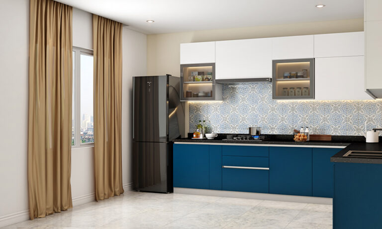 5 Kitchen Curtain Designs For Your Indian Home | DesignCafe