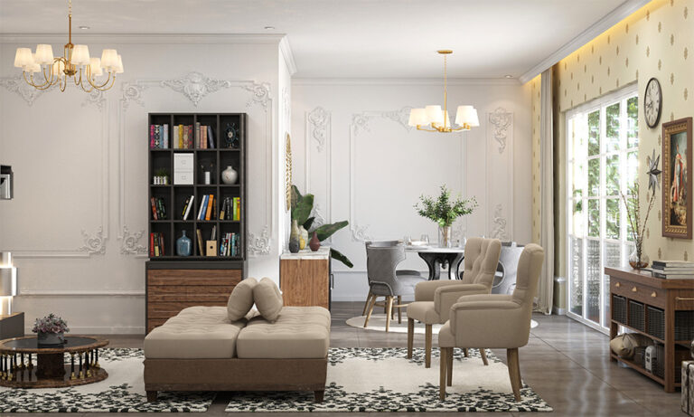 Double-Sided Sofa Designs For Your Home | DesignCafe