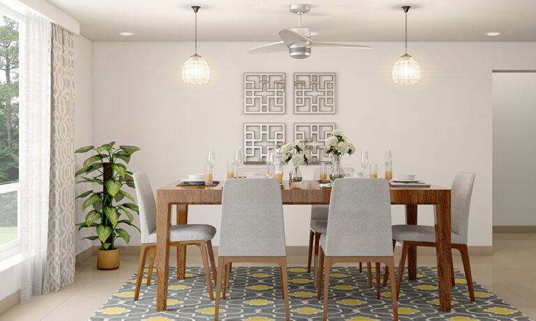 Dining Room Pendant Light Ideas In India | DesignCafe
