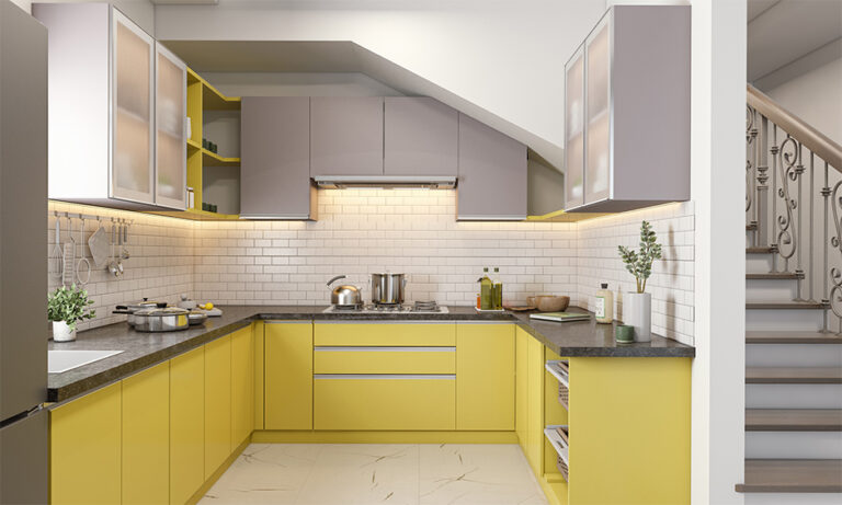 Kitchen Under Stairs Design For Your Home | DesignCafe
