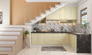 Kitchen Under Stairs Design For Your Home | DesignCafe