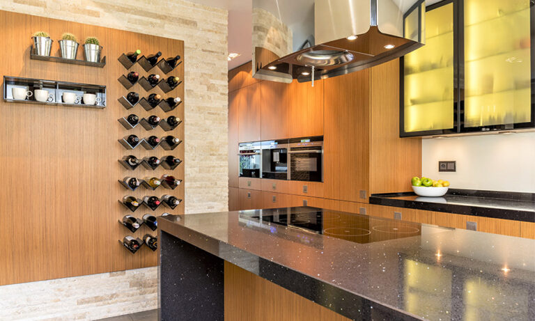 Smart Wall Mounted Wine Rack Design Ideas | DesignCafe