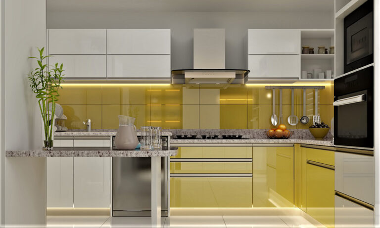 Light Colour Ideas For Kitchen Cabinets | DesignCafe