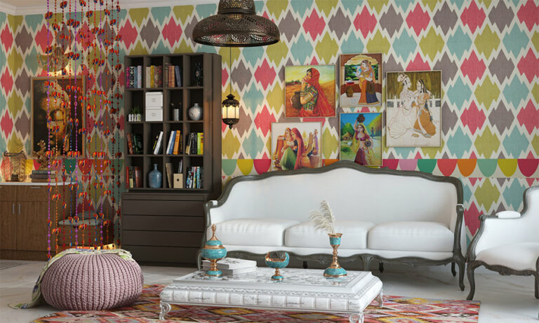 Living Room Curtain Partition Ideas | DesignCafe
