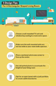 How To Arrange Furniture In A Rectangular Living Room | Design Cafe