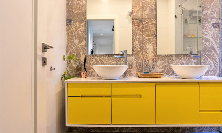 Vibrant Yellow Bathroom Design Ideas For You | DesignCafe