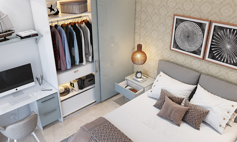 Designing A 10 x 12 And 12 x 15 Bedroom | DesignCafe