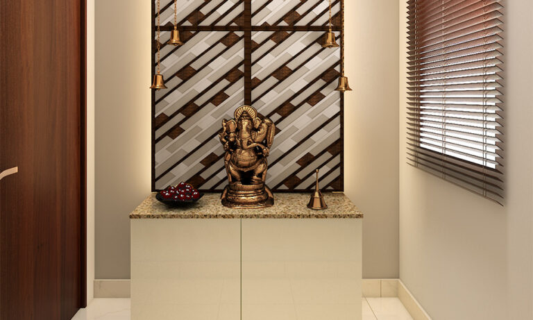 Stylish Pooja Room Tiles Designs for Modern Homes