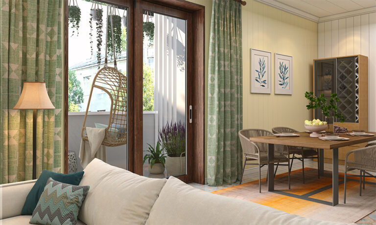 Balcony Glass Door Design Ideas For Your Home | DesignCafe