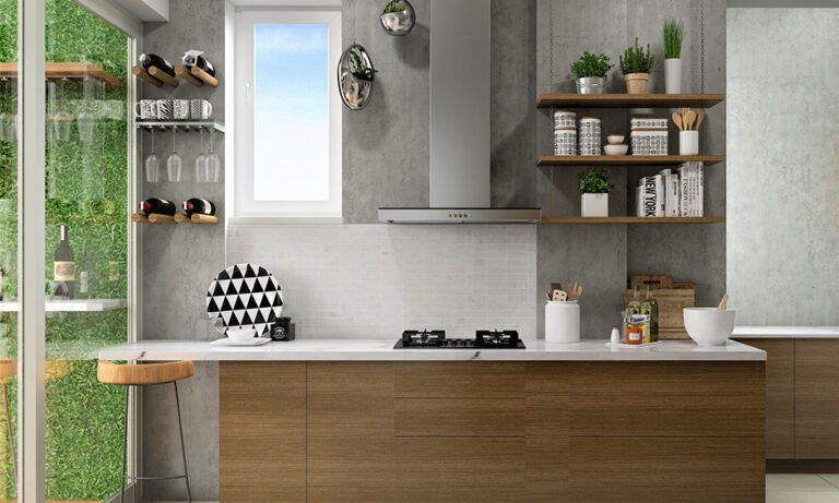 Empty Kitchen Wall Ideas For Your Home | DesignCafe