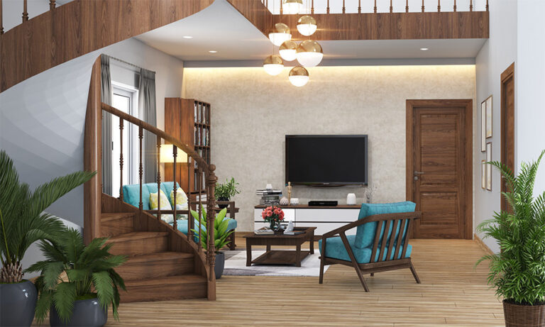 Smart TV Unit Designs for Under the Staircase Space