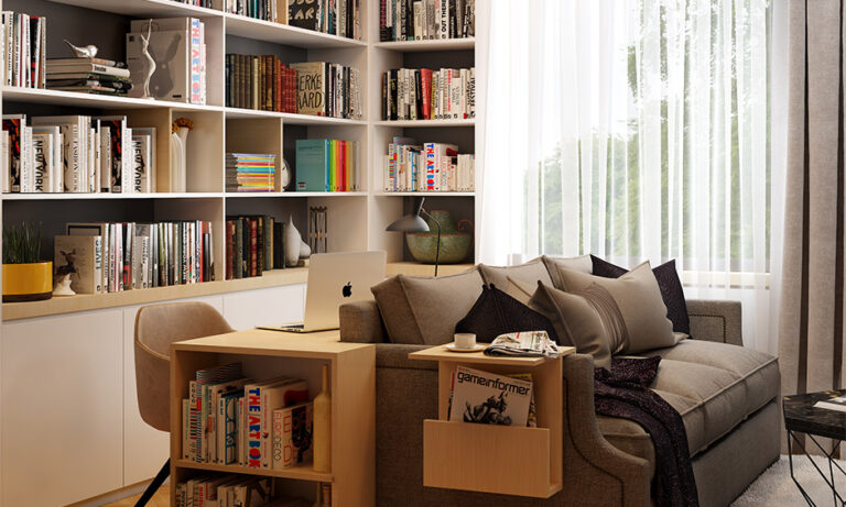 Book Rack Designs For Your Home | DesignCafe