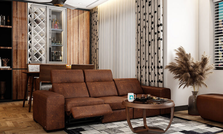 Leather Sofa Designs For Your Home | DesignCafe