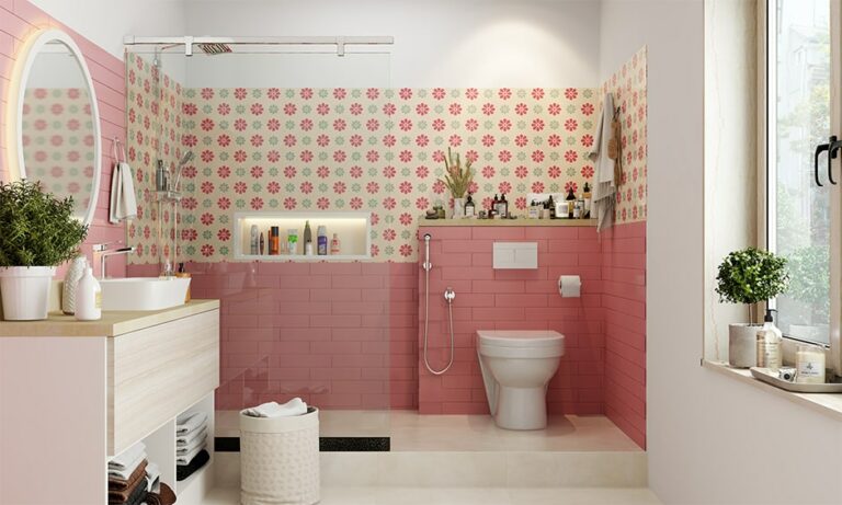 Modern Pink Bathroom Ideas For Urban Homes | DesignCafe