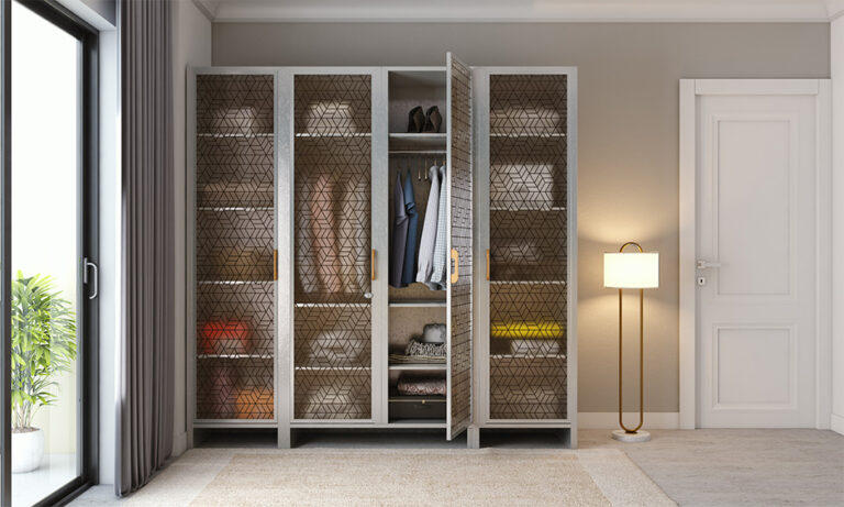 Metal Wardrobe Design Ideas For Your Home | DesignCafe