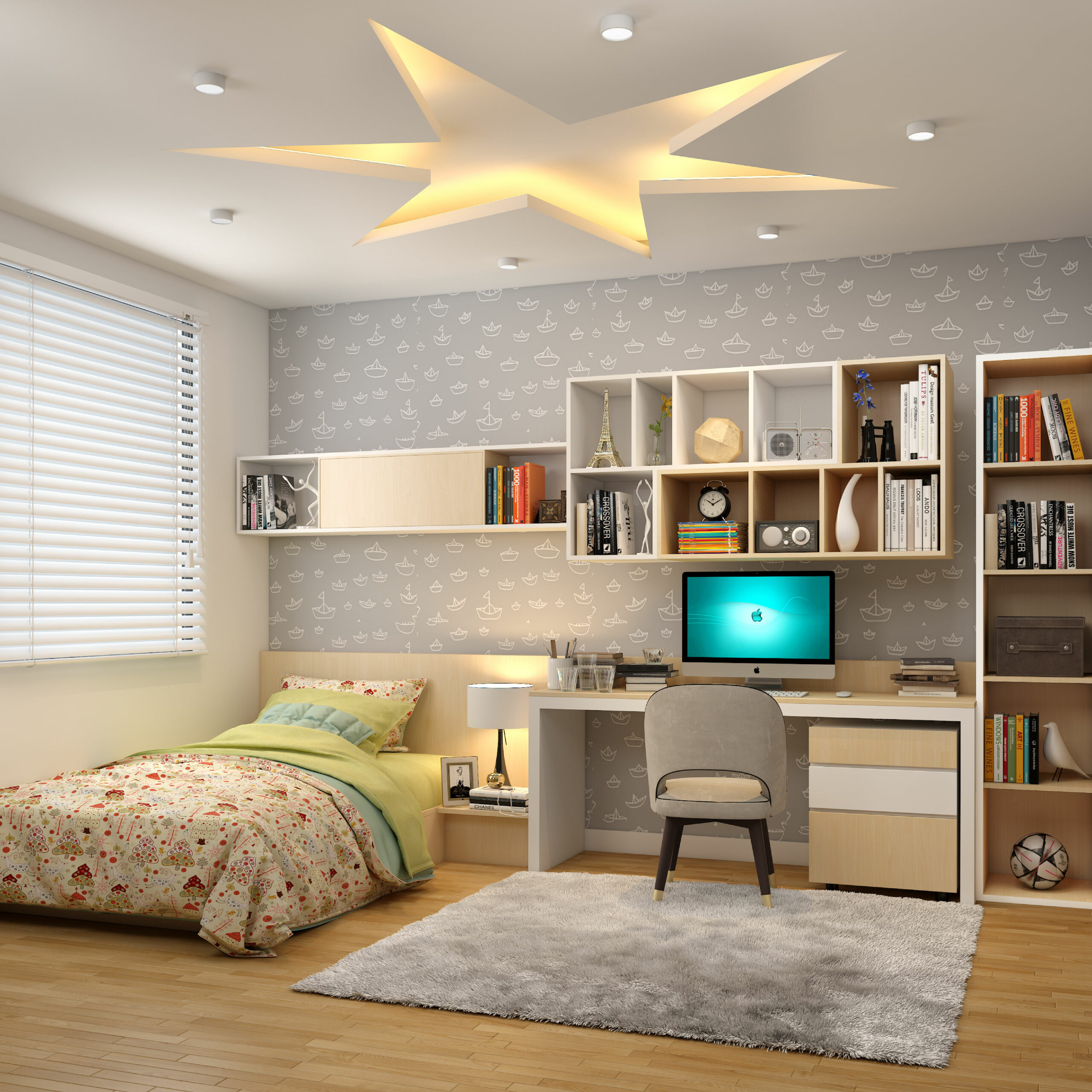 Pop False Ceiling Designs Bedrooms | Shelly Lighting