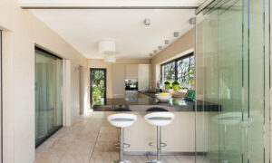 The Benefits of Installing Kitchen Sliding Doors | DesignCafe