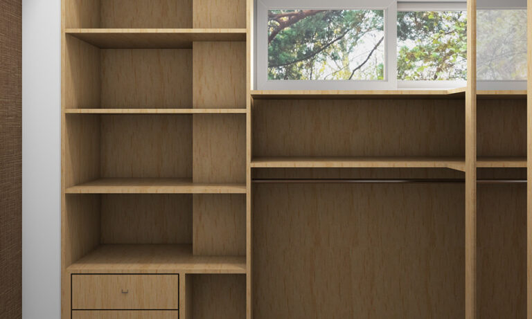 Open Wardrobe Design To Organise Your Clothes Better | DesignCafe