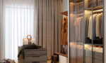 Open Wardrobe Design To Organise Your Clothes Better | DesignCafe
