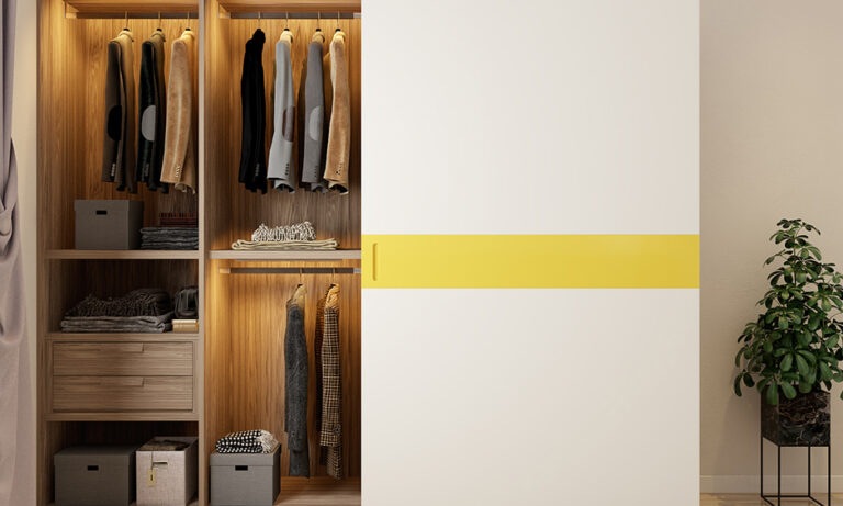 Open Wardrobe Design To Organise Your Clothes Better | DesignCafe