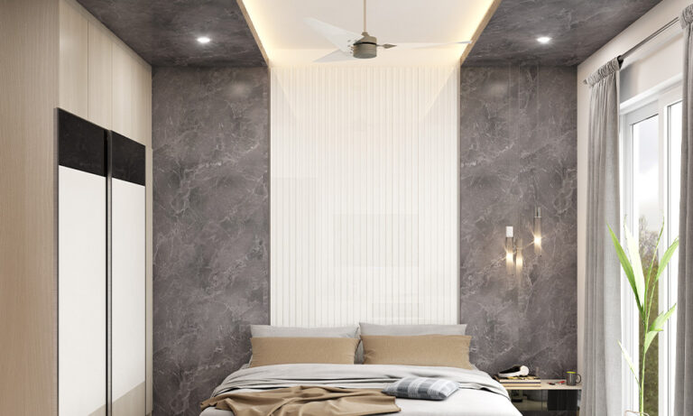 Colour Combination For Bedroom Walls And Ceilings | DesignCafe