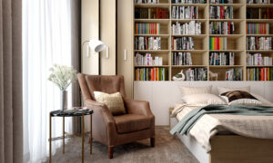 The Ultimate Guide To Designing A Small Home Library | DesignCafe