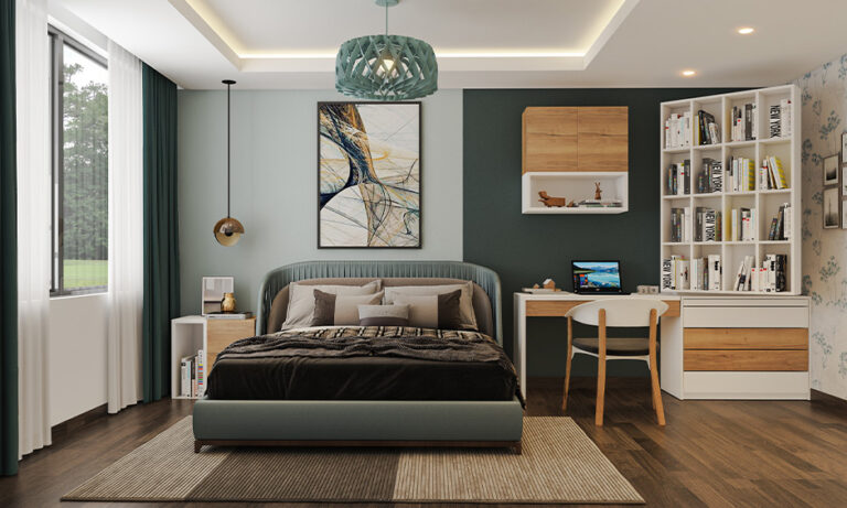 The Ultimate Guide To Designing A Small Home Library | DesignCafe