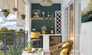 Balcony Bar Ideas For Mixing Drinks With A View | DesignCafe