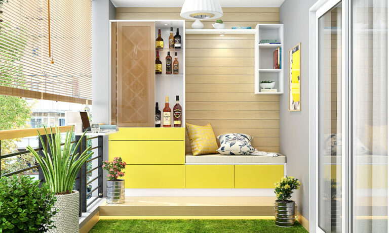 Balcony Bar Ideas For Mixing Drinks With A View | DesignCafe