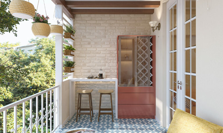 Balcony Bar Ideas For Mixing Drinks With A View | DesignCafe