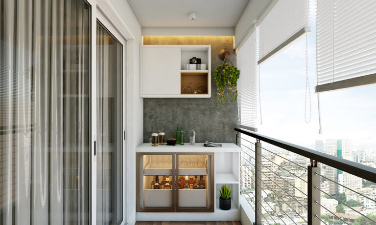 Balcony Bar Ideas For Mixing Drinks With A View | DesignCafe