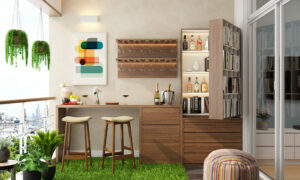 Balcony Bar Ideas For Mixing Drinks With A View | DesignCafe