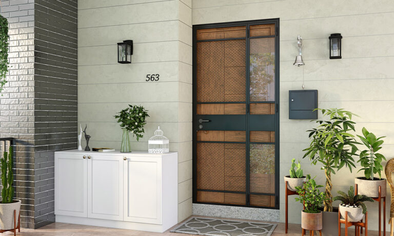 7 Metal Safety Door Designs For Your Home | DesignCafe