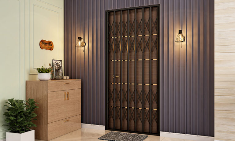 7 Metal Safety Door Designs For Your Home | DesignCafe
