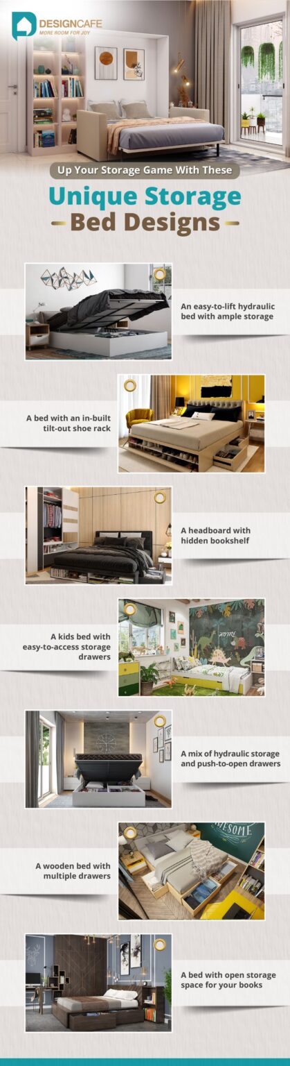Storage Bed Design Ideas For Your Home | DesignCafe