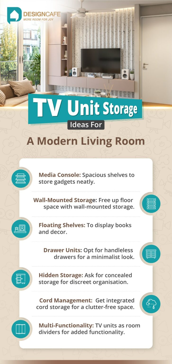 Smart TV Unit Designs for Under the Staircase Space