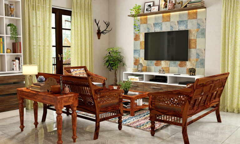 5 Sofa Table Design Ideas For Indian Homes In 2023 | DesignCafe