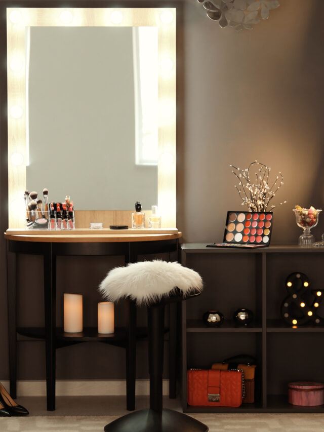 Get Ready In Style: Dressing Table Design Inspirations - DesignCafe