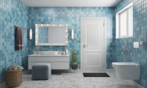 6 Blue Bathroom Tile Ideas For Floors And Walls