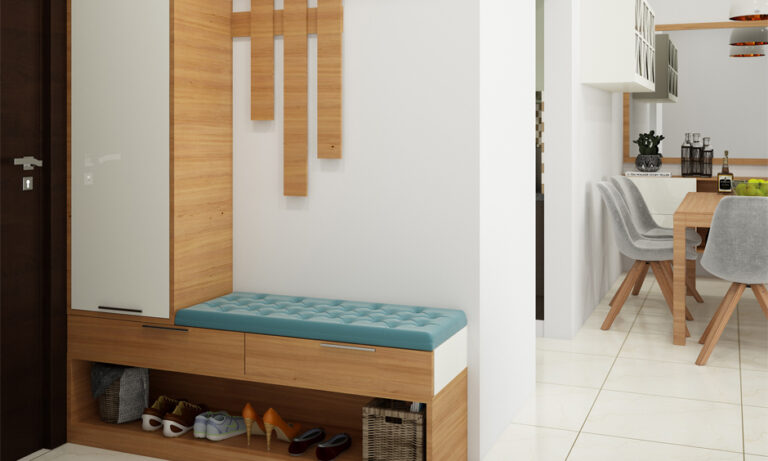 Shoe Rack Design With Seat Ideas For Home’s Entrance