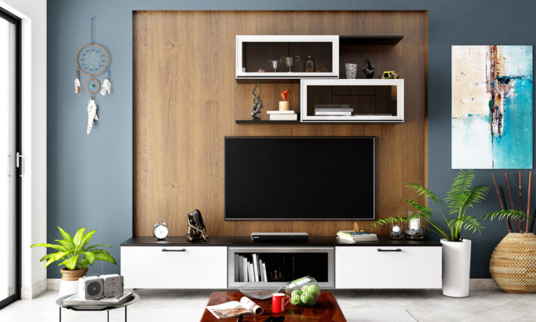 5 Modern TV Wall Designs To Transform Your Home | DesignCafe