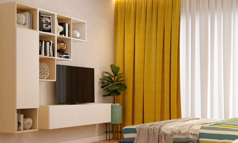 6 Corner TV Unit Design Ideas That Maximize Space and Function