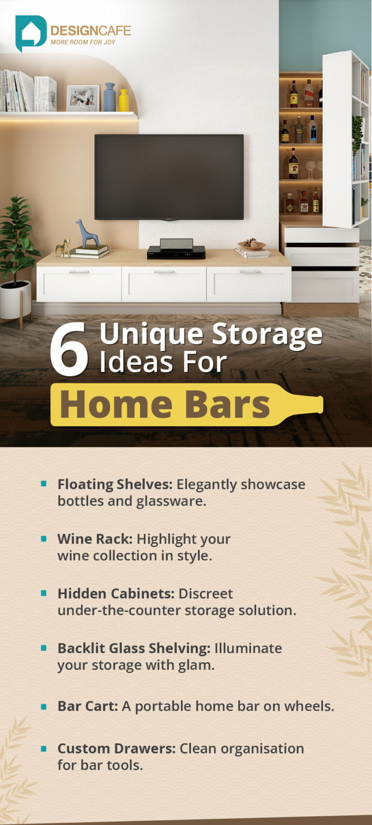 Home Bar Design Ideas That Raise the Mood and Add Style