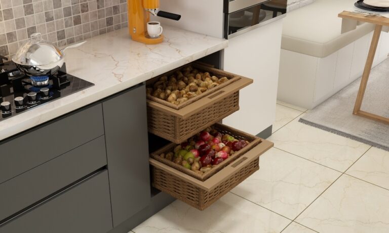 Kitchen Pull-Out Storage Solutions For Modern Homes