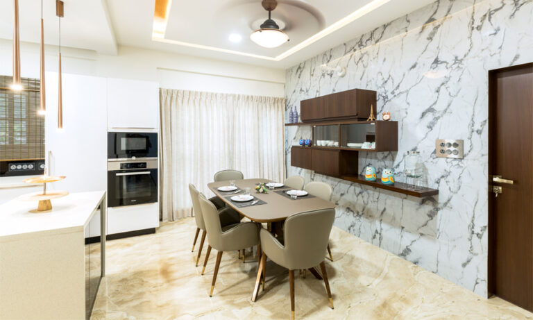 7 Stunning Wall-Mounted Crockery Unit Designs