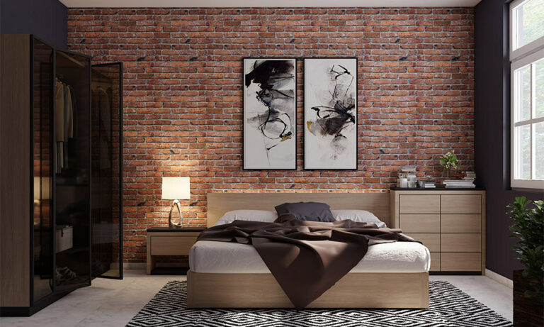 Brick Wall Designs: Incorporate Rustic Style in Your Bedroom