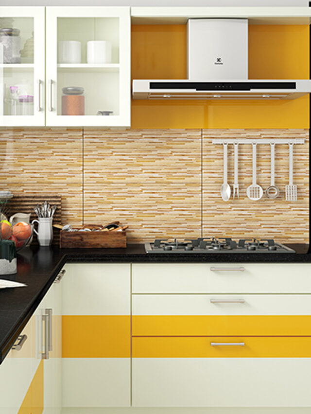 9 Stylish Small Modular Kitchen Designs For You! - DesignCafe